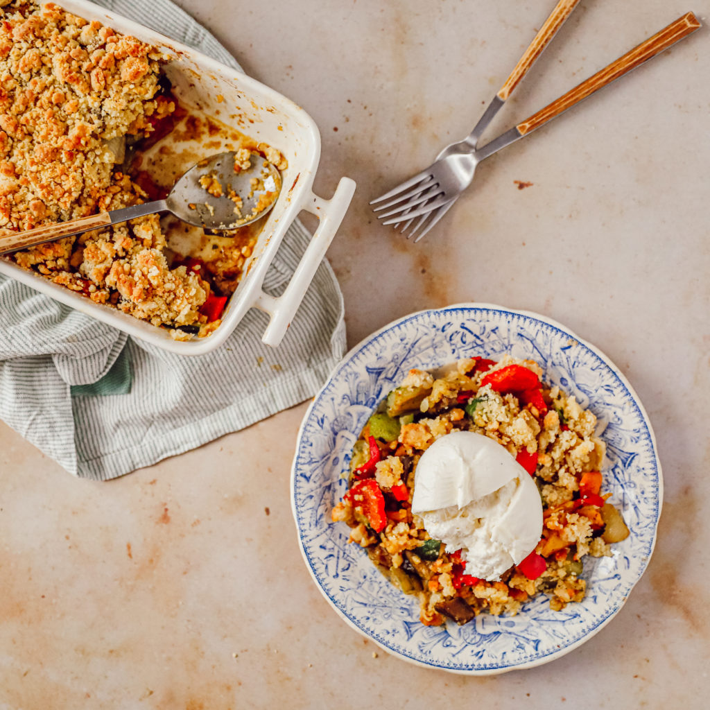 The Kitchen of Happiness - Crumble de légumes du soleil - The Kitchen ...